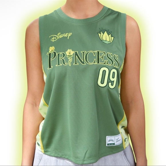 Disney | Tops | Disney The Princess And The Frog Tiana Womens Cropped ...